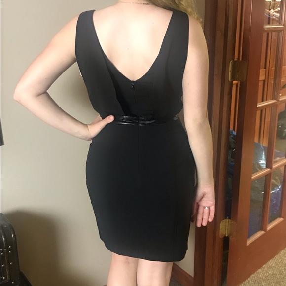AKIRA | Dresses | Akira Chicago Black Label Dress W Faux Leather | Poshmark